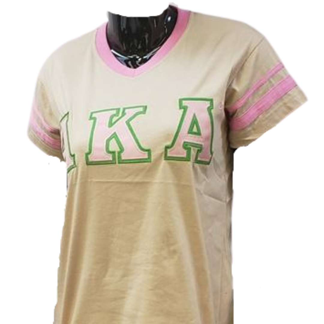 AKA Tee V-Neck Stripes – Buffalo Dallas Merchandise & Apparel