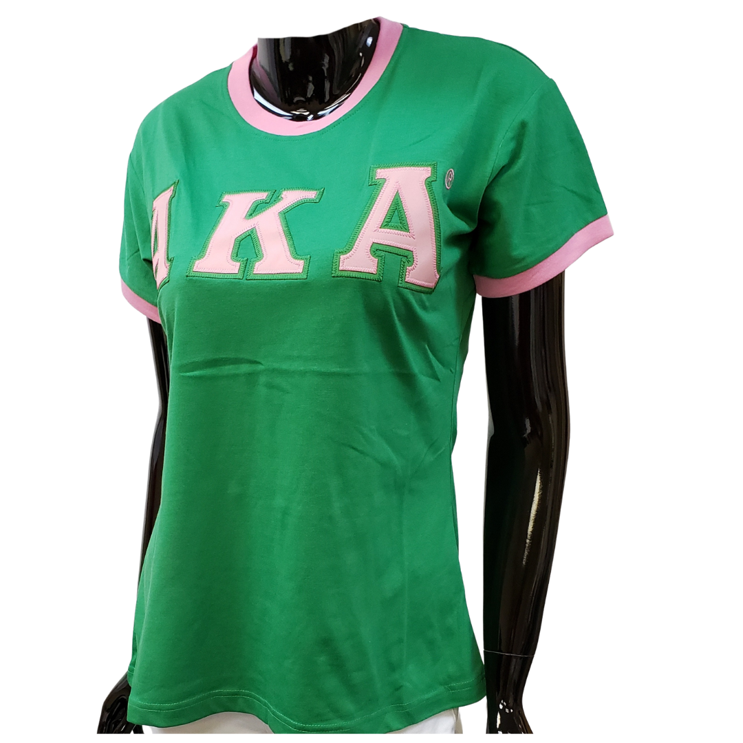 AKA Ringer Tee – Buffalo Dallas Merchandise & Apparel