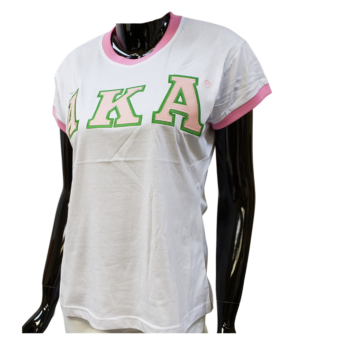 AKA Ringer Tee – Buffalo Dallas Merchandise & Apparel